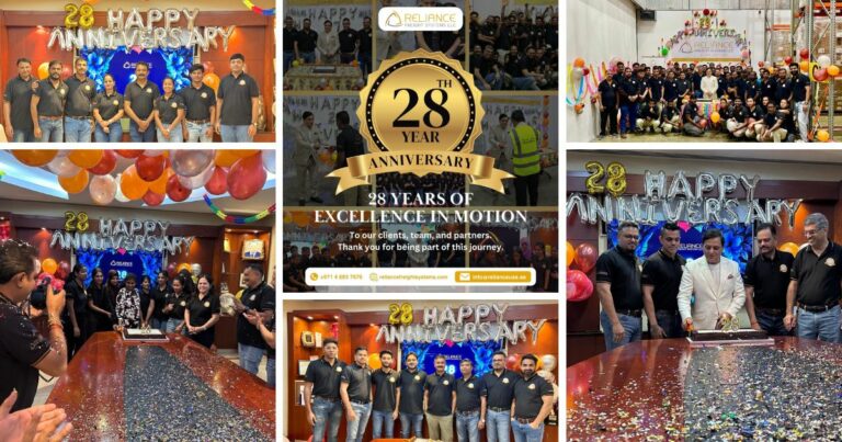RELIANCE FREIGHT SYSTEMS (UAE) celebrates 28 Years of Excellence in ...