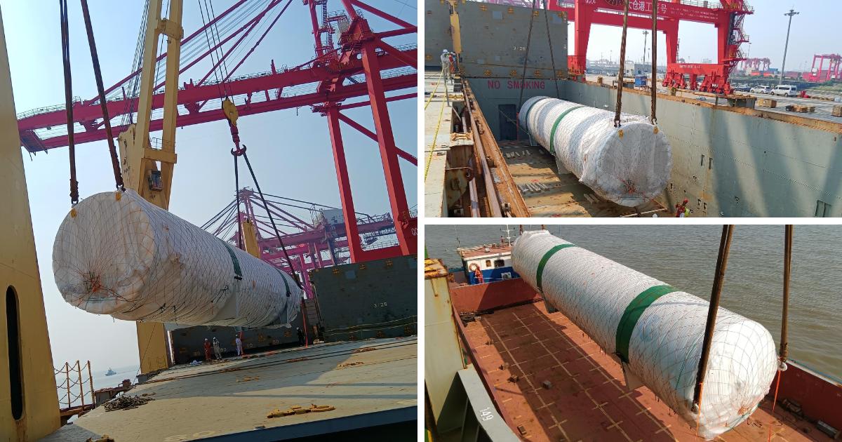 TOPLINE EXPRESS LOGISTICS (China) seamlessly Handled Two 101-Ton Tanks ...